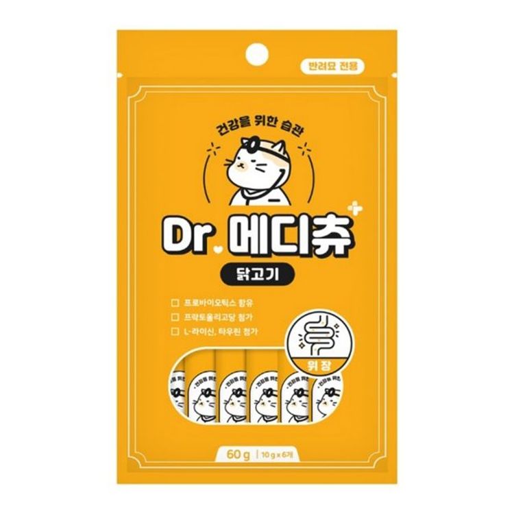 국산츄르 닥터메디츄 닭고기위장 단품10gx6개입 홈플러스 택배배송