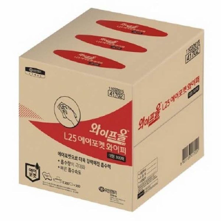 와이프올 에어포켓 (L25/대형/300매/BOX/크린가드) | 홈플러스 판매자택배