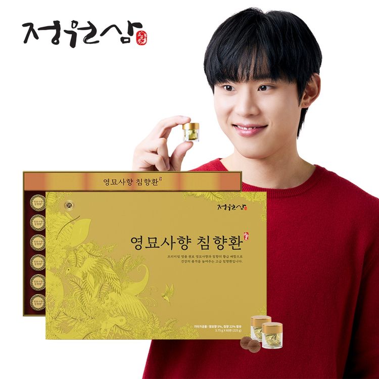 정원삼 22 고함량 영묘사향 침향환 60환 1박스 쇼핑백증정 홈플러스 택배배송