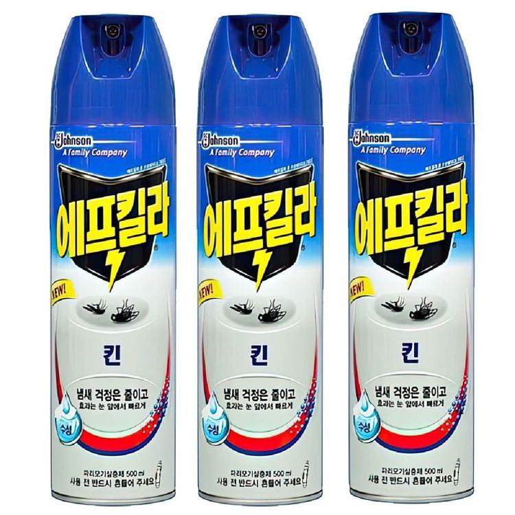 뿌리는 모기 퇴치제 에프킬라 모기약 기피제 3p 골프 홈플러스 택배배송