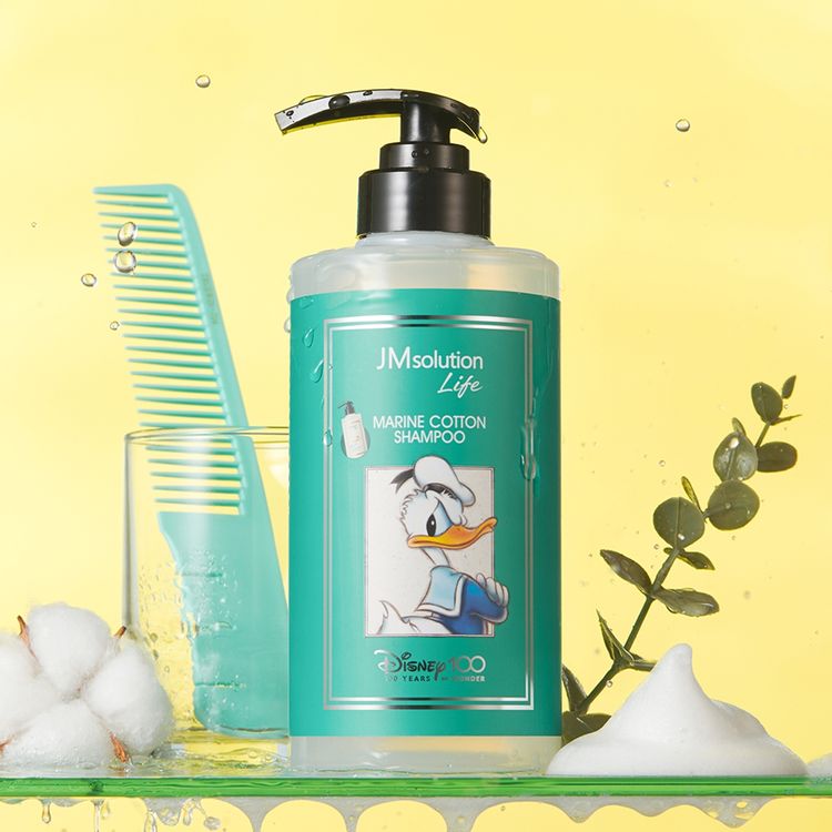 디즈니 100주년 한정판 제이엠솔루션라이프 마린 코튼 퍼퓸 샴푸 500ml 홈플러스 택배배송