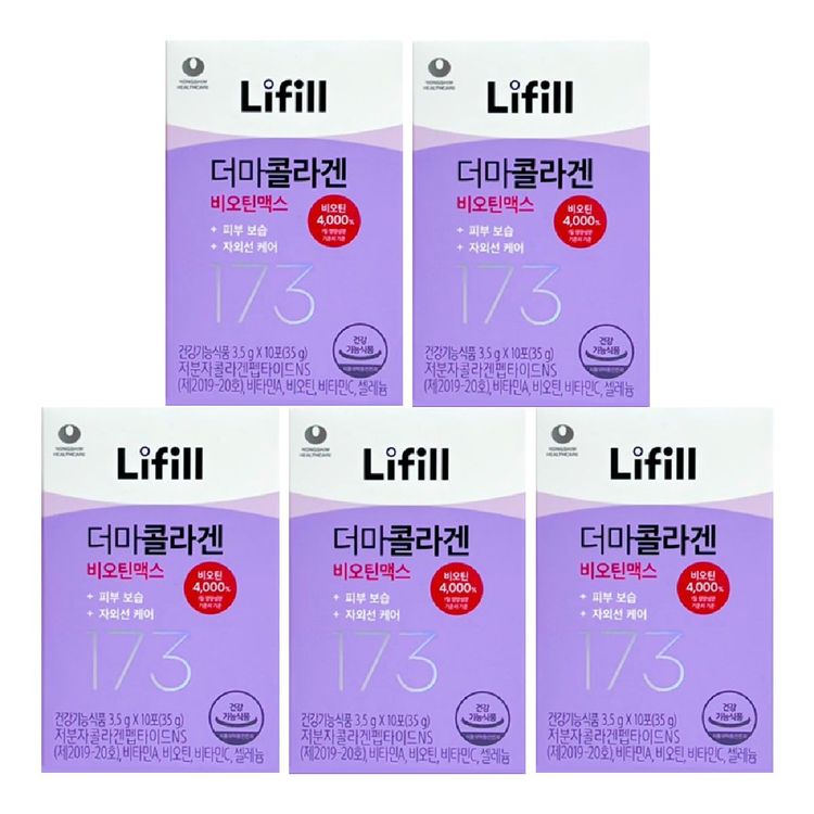 라이필 더마콜라겐 비오틴 맥스 35g35gx10포 X 5개 홈플러스 택배배송