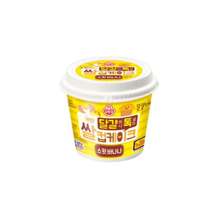 오뚜기 쌀컵케이크 스윗바나나 60g 8입 홈플러스 택배배송