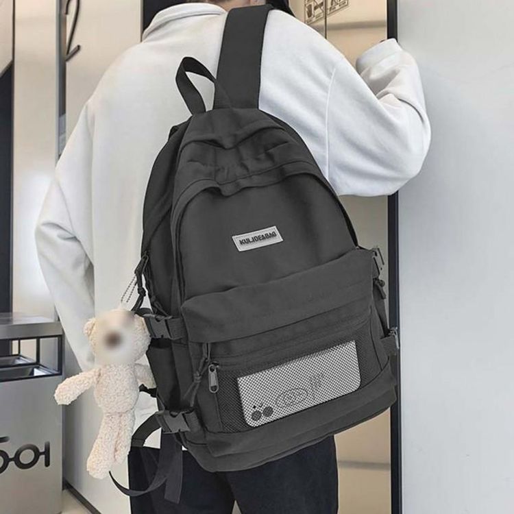 데일리 인기 책가방 10대 캐주얼 등교 검정 가방 홈플러스 판매자택배