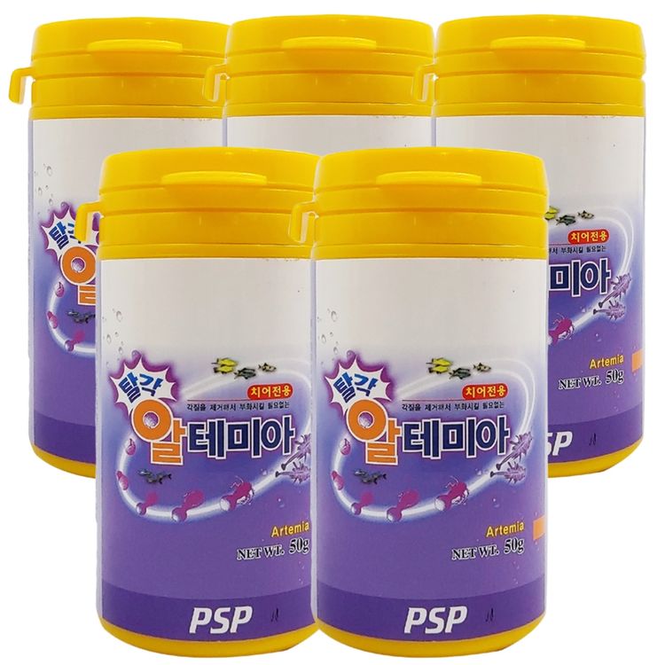 Psp 치어 전용사료 탈각알테미아 50gx5개 홈플러스 택배배송