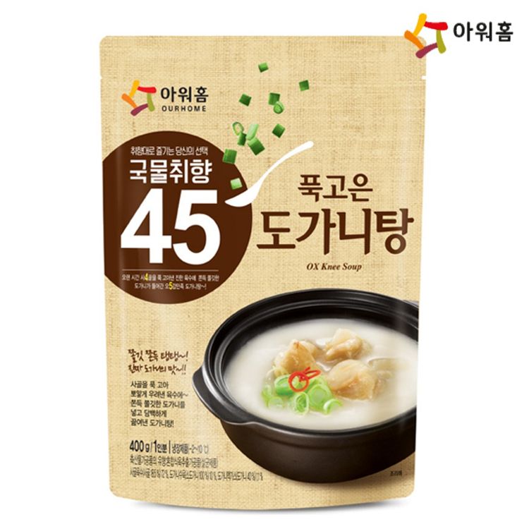 푸른들마켓 아워홈 도가니탕 400g 냉장 홈플러스 택배배송
