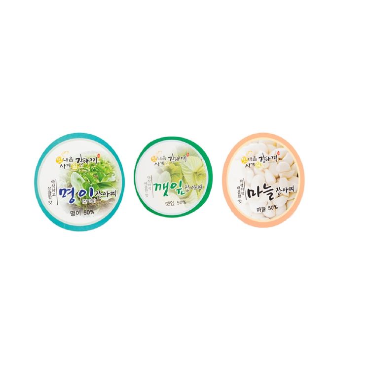 청양식품 맛내음사계절 명이300g깻잎300g마늘 장아찌300g 3종 홈플러스 택배배송