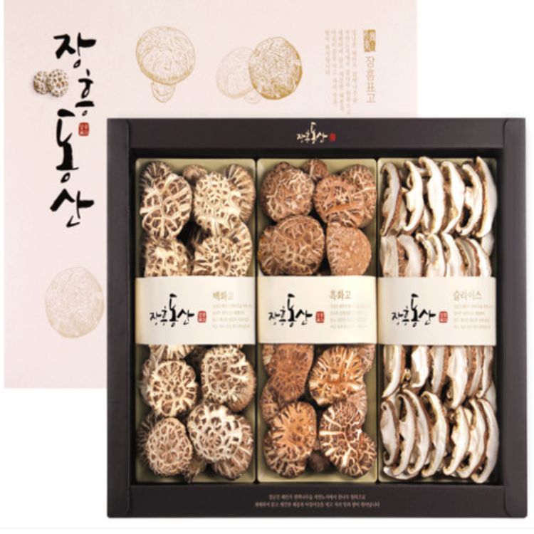 산지직송 장흥 표고버섯 선물세트 슬라이스 세트 300g보자기 포장 홈플러스 택배배송