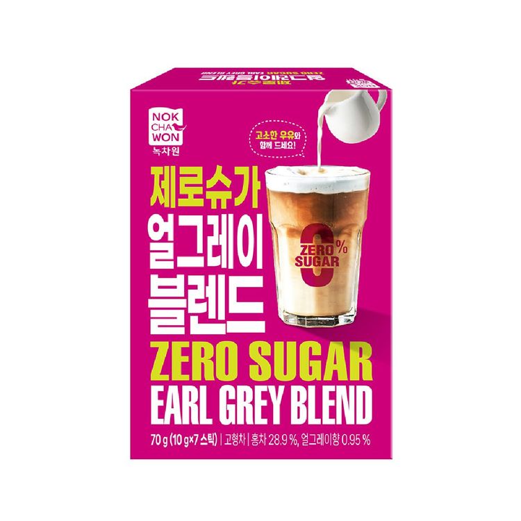 녹차원 제로슈가 얼그레이 블렌드 7스틱 홈플러스 택배배송