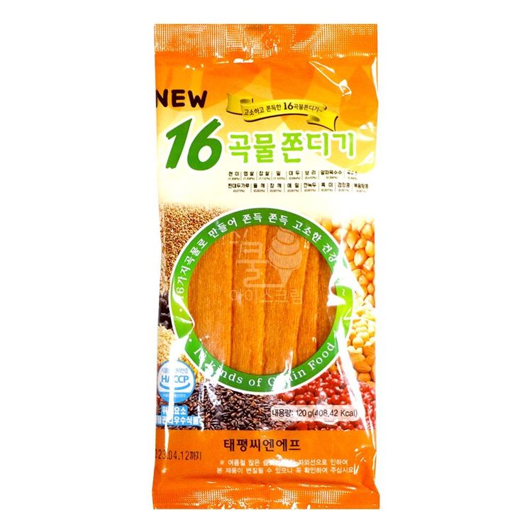 16곡물쫀디기 120g 1개 홈플러스 택배배송