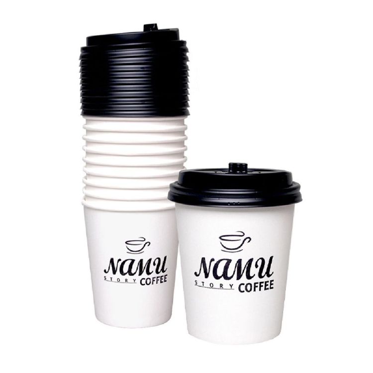 일회용 뚜껑종이컵 세트 300ml 10개입 1p 테이크아웃 홈플러스 택배배송