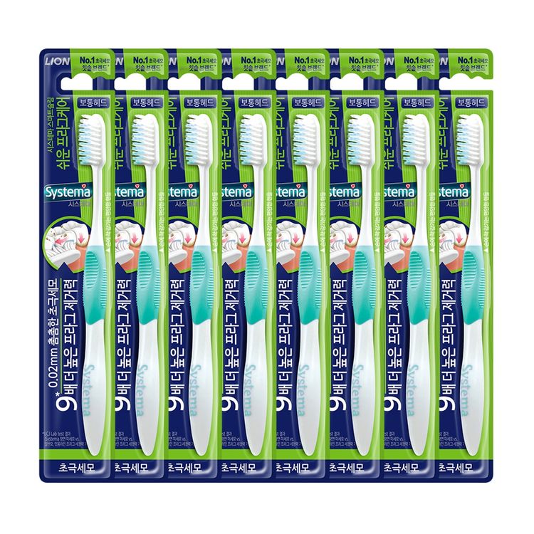 시스테마칫솔 스마트슬림 프라그케어 X 8개 홈플러스 택배배송