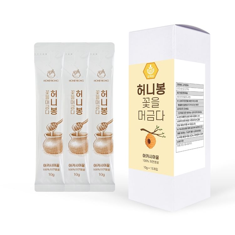 토종 아카시아 스틱꿀 꿀스틱 아카시아꿀 15개입 홈플러스 택배배송
