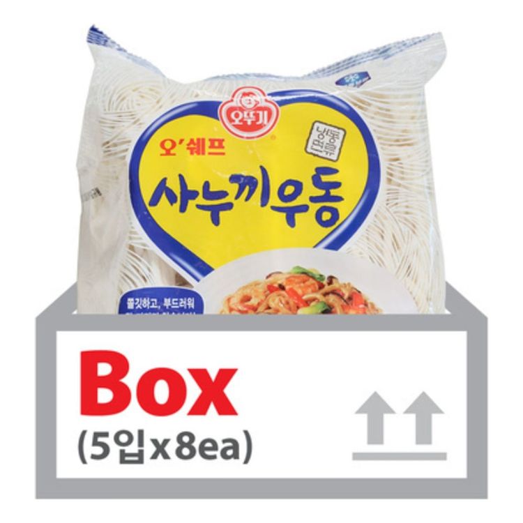 오뚜기 오쉐프사누끼우동 230g 5입 8ea(박스) | 홈플러스 택배배송