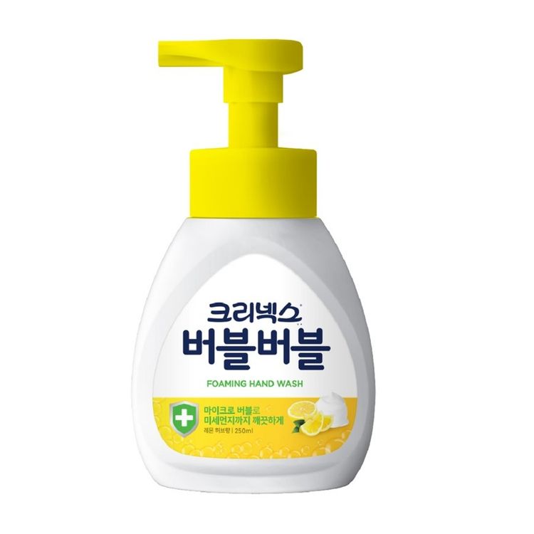 유한킴벌리 크리넥스 버블버블 핸드워시 레몬허브향 용기 250ml 홈플러스