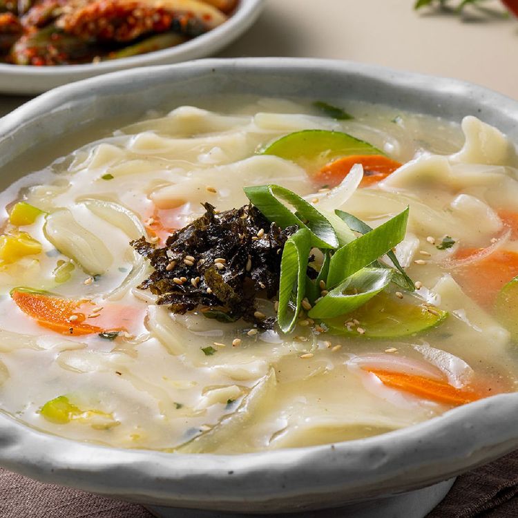 Haccp 쫄깃한 수제비 6인분 세트 반죽 멸치맛 스프 6봉 홈플러스 택배배송