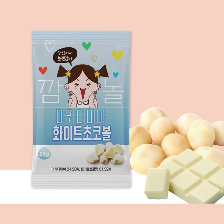 깜놀 마카다미아 화이트 초코볼 100봉 홈플러스 택배배송