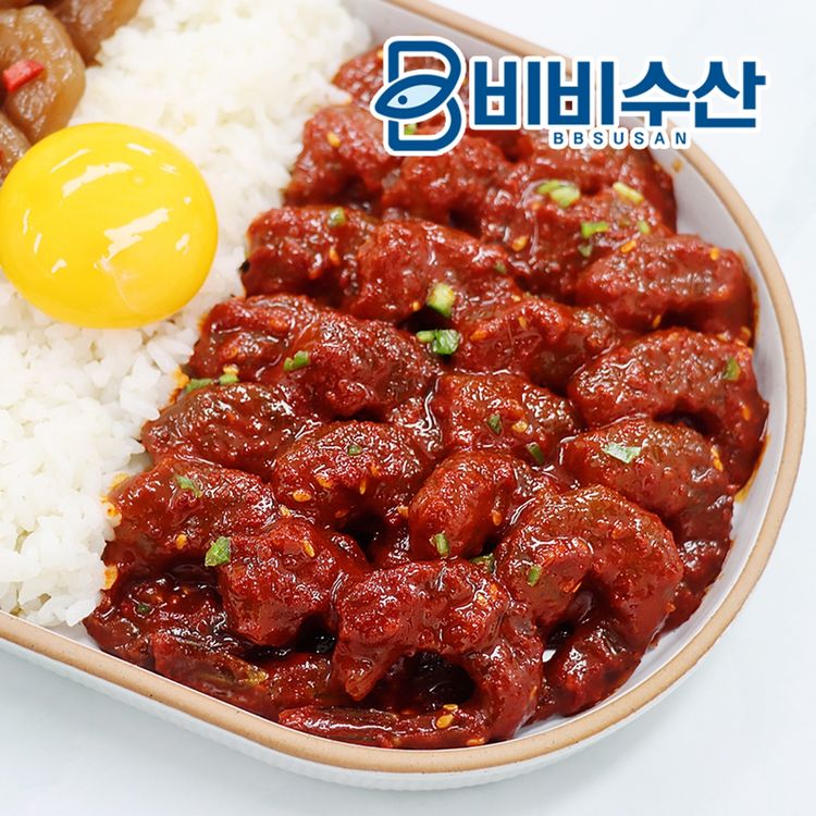 바다백미양념 깐새우장 300g 직접재배한 개복숭아 첨가 홈플러스 택배배송