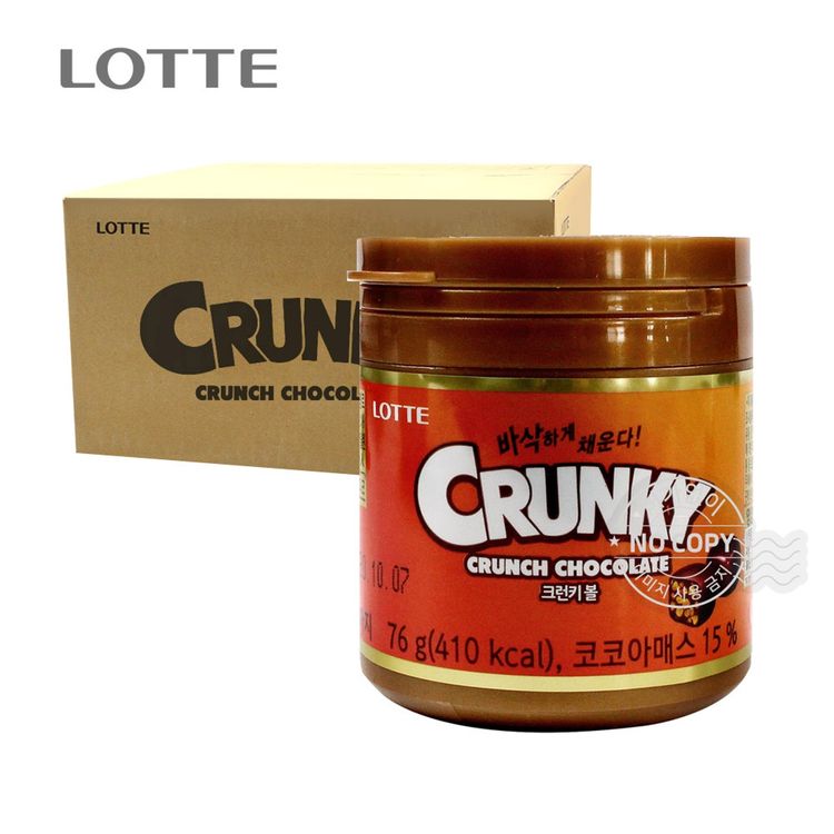 롯데 박스 크런키볼 76g 24입 간식 군것질 홈플러스 택배배송