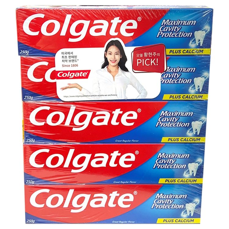 콜게이트 그레이트 레귤러 치약 250g X 5 홈플러스 판매자택배