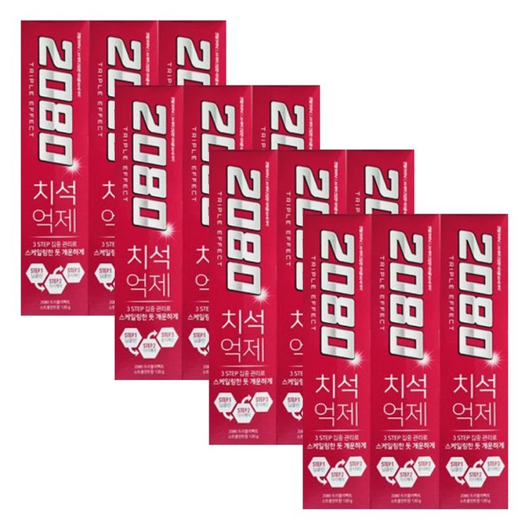 2080 트리플이펙트 스트롱민트향 120g X 12개 | 홈플러스 택배배송