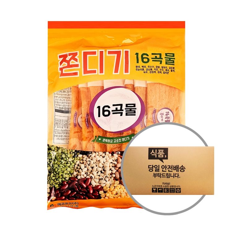 에코푸드 16곡물쫀디기 30g 84입 박스 홈플러스 택배배송