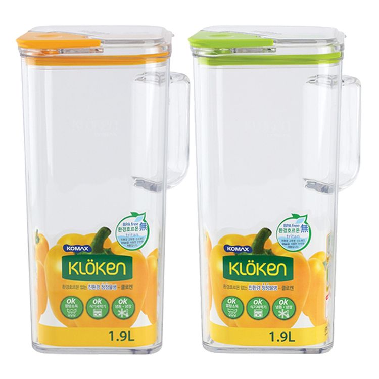 코멕스 클로켄 냉장고 청정물병 19l X 2개옐로우그린 홈플러스 택배배송