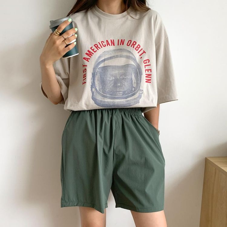 여자 밴딩 스판 캐주얼 편한 데일리 여름 반바지 팬츠 홈플러스 택배배송