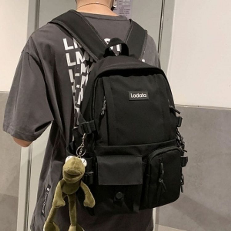 캐쥬얼 앤 데일리 백팩블랙 학생 여행용 노트북가방 홈플러스 택배배송