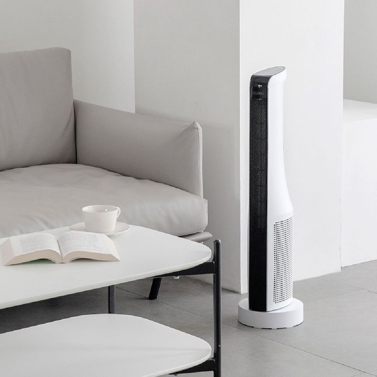 CLAPA 공간활용 슬림형 저소음 타워형 PTC 온풍기 리모컨형 1.8kw/전기온풍기 사무 | 홈플러스 택배배송