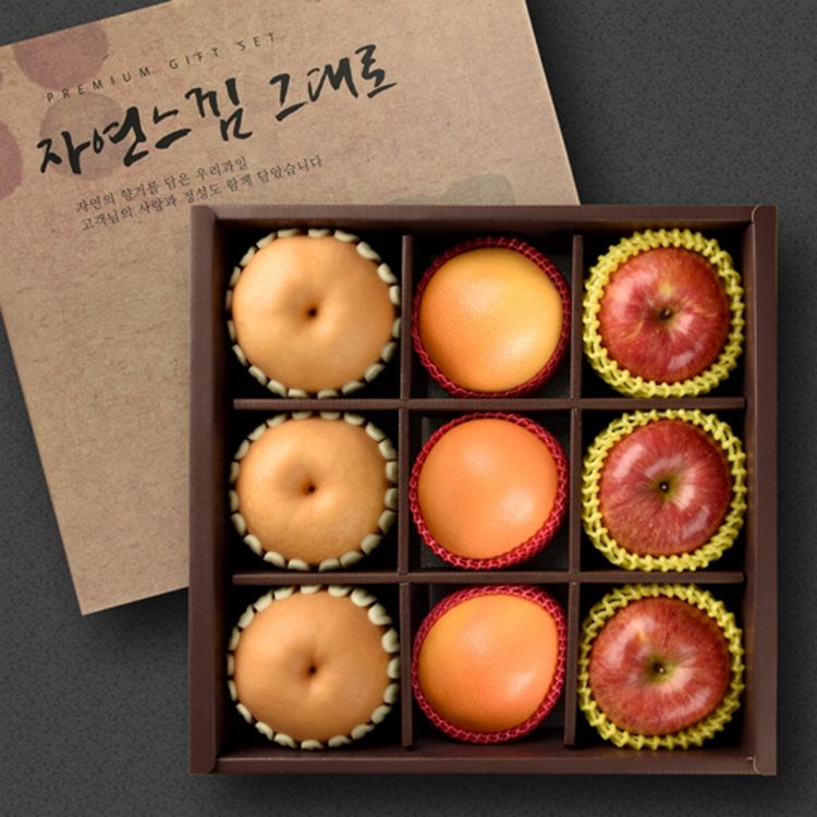 스프링타임 실속 과일혼합세트3호 4kg사과배자몽 홈플러스 택배배송
