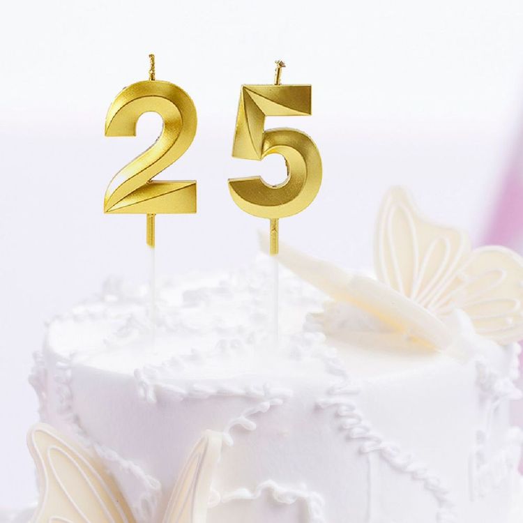 골드 숫자 생일초 10개입 생일파티 케익초 홈플러스 택배배송