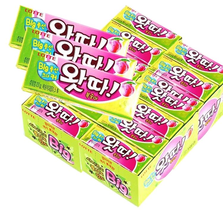 롯데 왓따껌 복숭아 23gx16개 홈플러스 택배배송