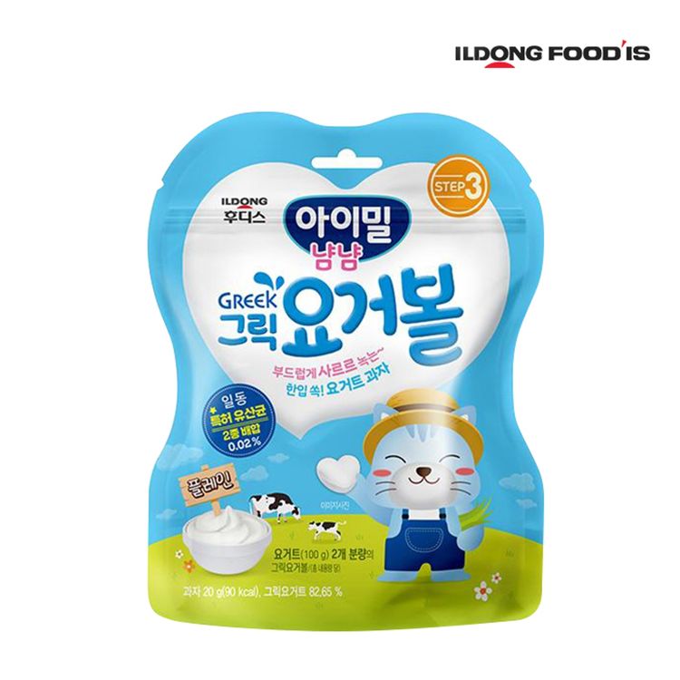 일동후디스 아기밀냠냠 그릭요거볼 플레인 홈플러스 택배배송