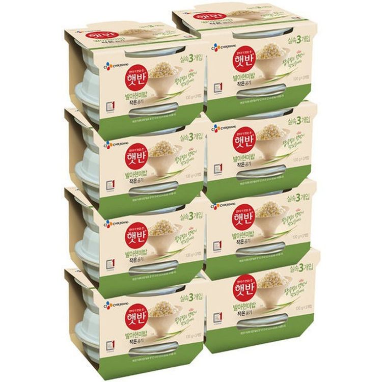 CJ 햇반 발아현미밥 작은공기 130g x 24개 | 홈플러스 택배배송