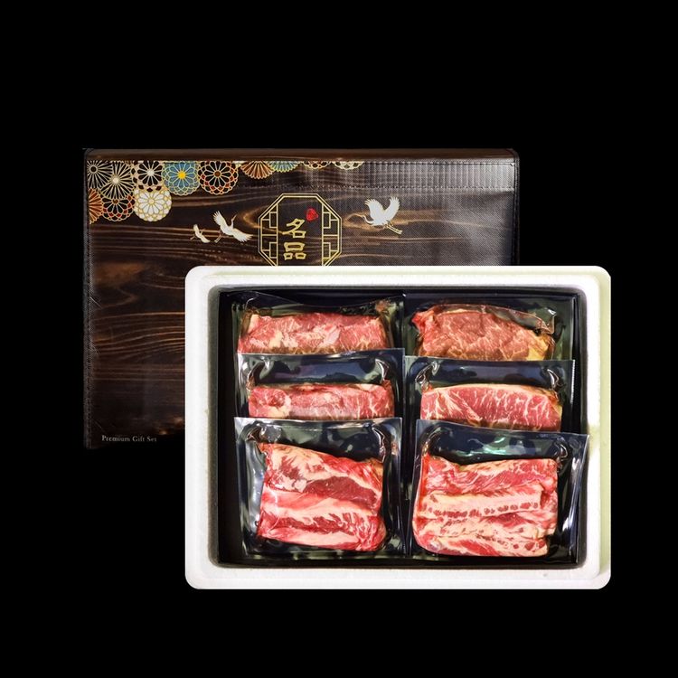 박참봉푸줏간 블랙앵거스 탑초이스 명품구이세트 4호 살치살200gx2팩부채살200gx2 홈플러스 택배배송