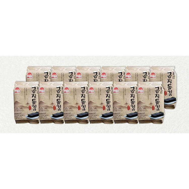 곱창 돌김 12g X12봉 조미김 도시락김 옥돌김 밥반찬 홈플러스 택배배송