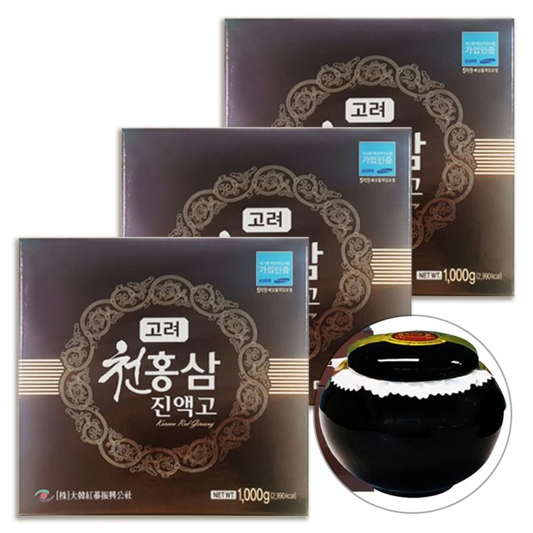 Dh 홍삼 홍미삼 갈근 당귀 농축액 진액고 3000g 홈플러스 택배배송
