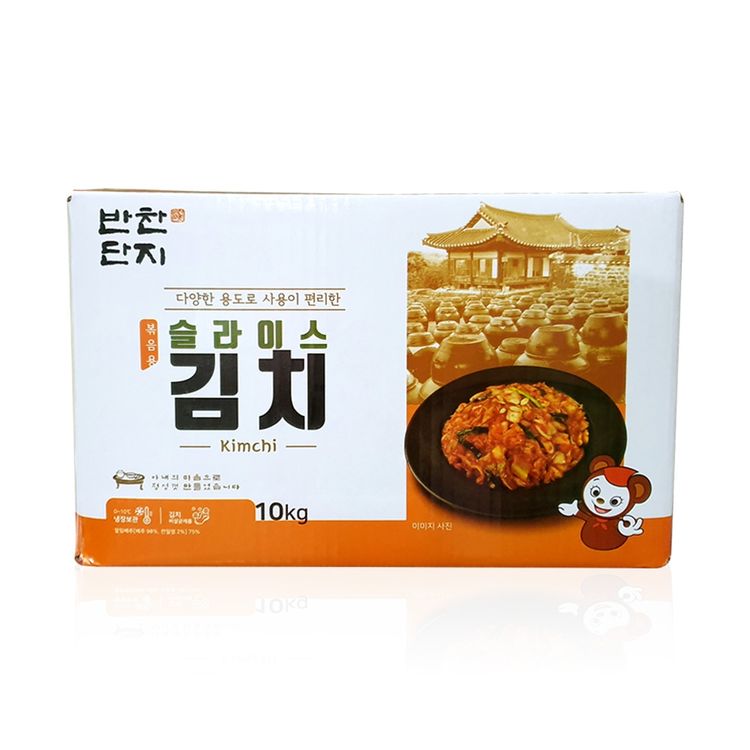 반찬단지 다양한 용도로 사용이 편리한 슬라이스 김치 10kg 볶음용 홈플러스 택배배송