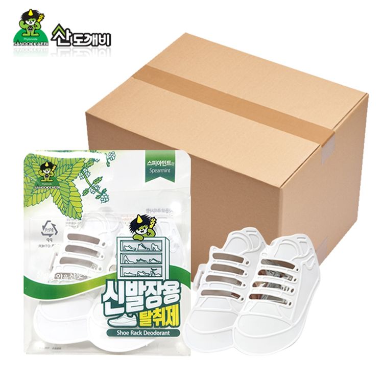 매직크린 신발장용 탈취제 스피아민트향 한박스 24개입 홈플러스 택배배송