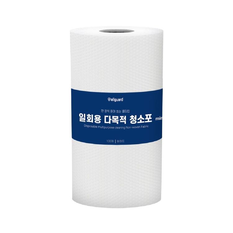 올가드 일회용 다목적 청소포 100매 1롤 청소용 부직포 홈플러스 택배배송