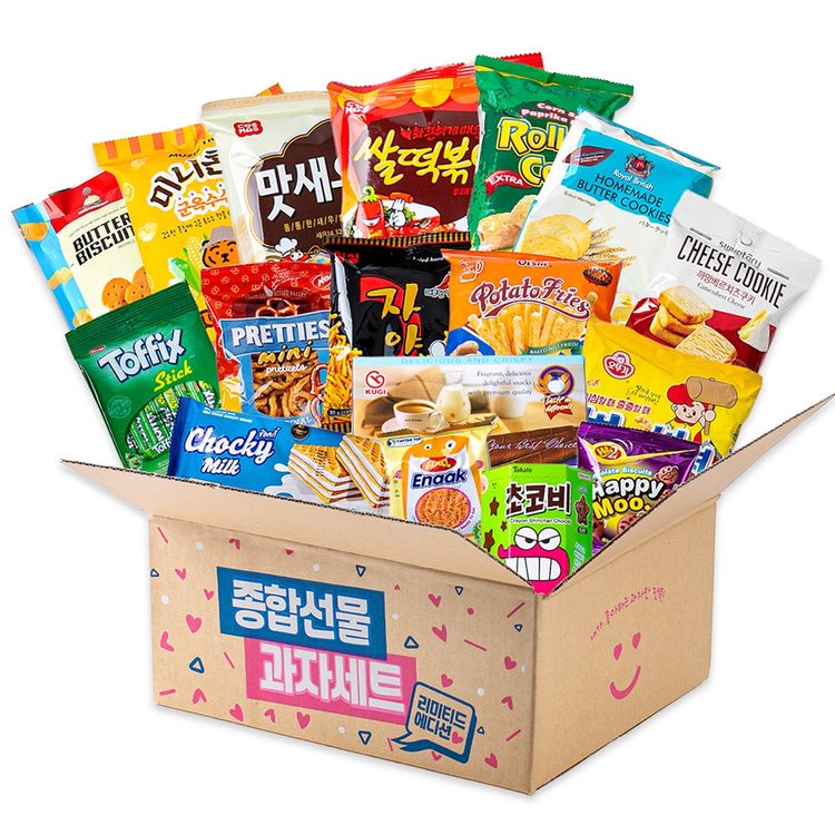 리미티드박스 수입과자 주전부리 과자 간식 세트 2호 홈플러스 택배배송