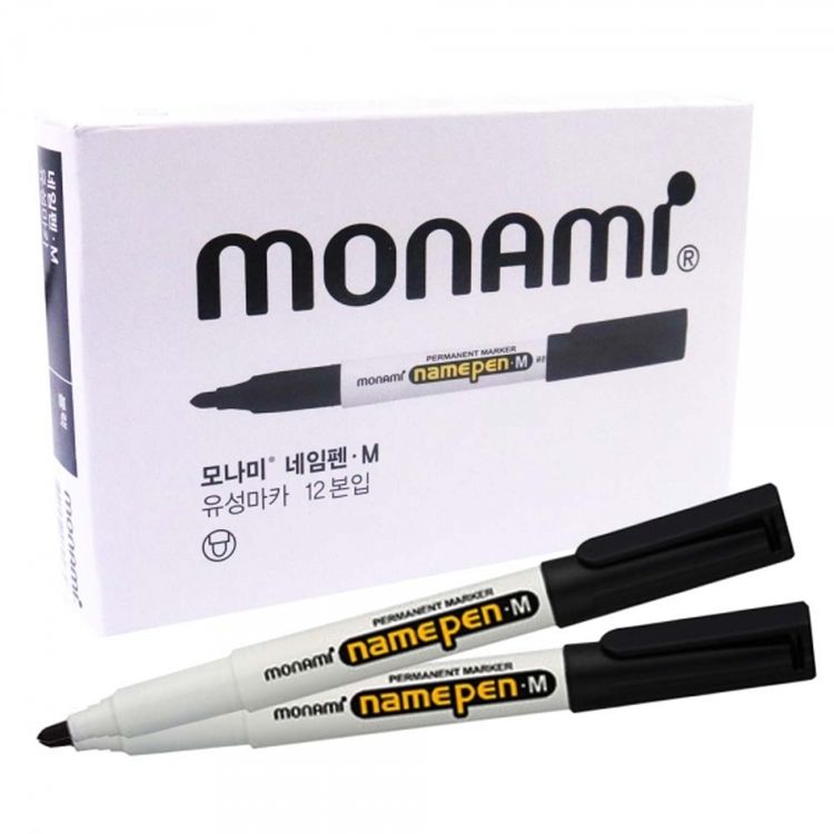 프리전트 다꾸템 M 검정 2mm 모나미네임펜 12개입 홈플러스 택배배송