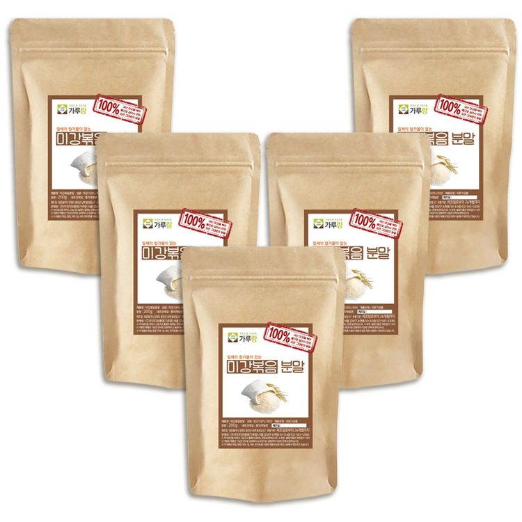 가루랑 진심담아 국산 볶은 미강 쌀겨 분말 가루 1kg 홈플러스 택배배송