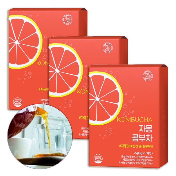 힐스랩 비타민c 자몽 콤부차 분말 스틱 45포 홈플러스 택배배송