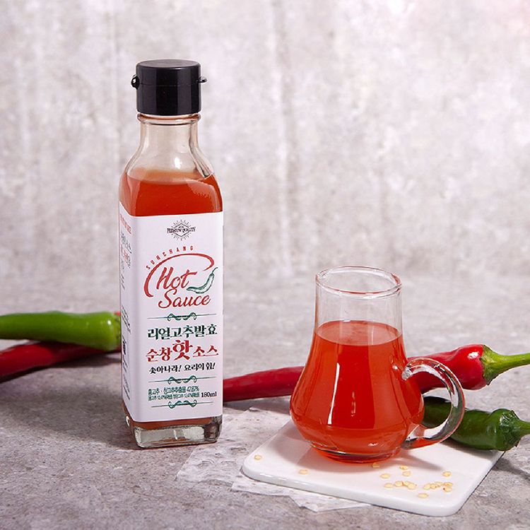 순창 핫소스 180ml 피자 핫소스 쌀국수 매운소스 청양고추소스 고기찍어먹는소스 쌀국수 핫 홈플러스 택배배송