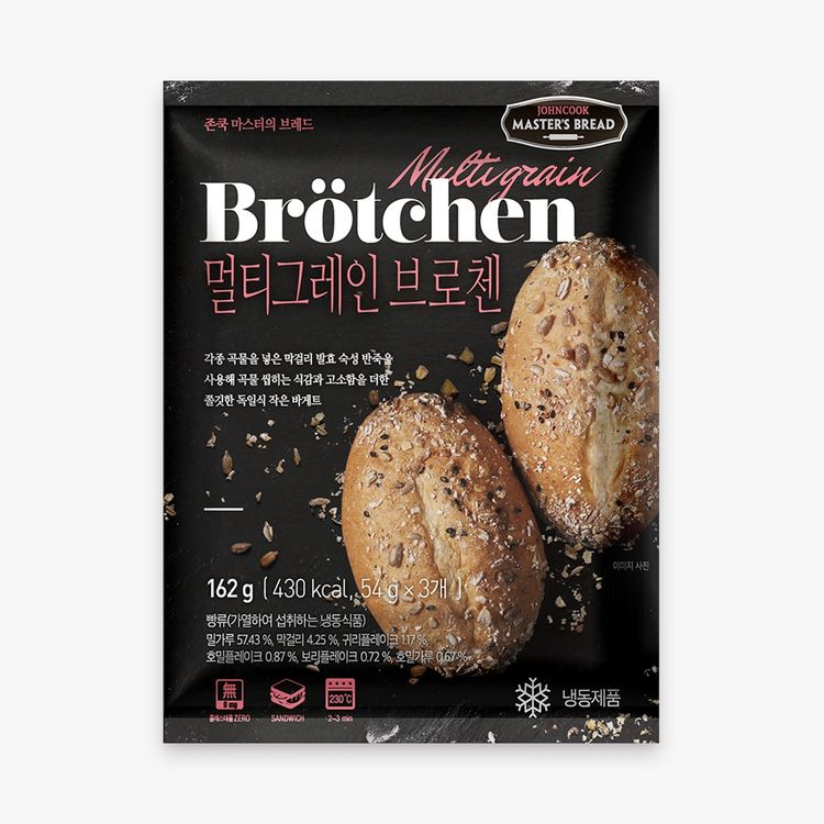 존쿡 마스터의 브레드 멀티 그레인 브로첸 162g 홈플러스 택배배송