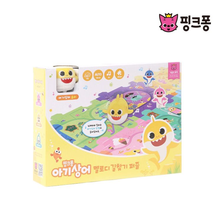 핑크퐁 아기상어 멜로디 길찾기 퍼즐 홈플러스 택배배송