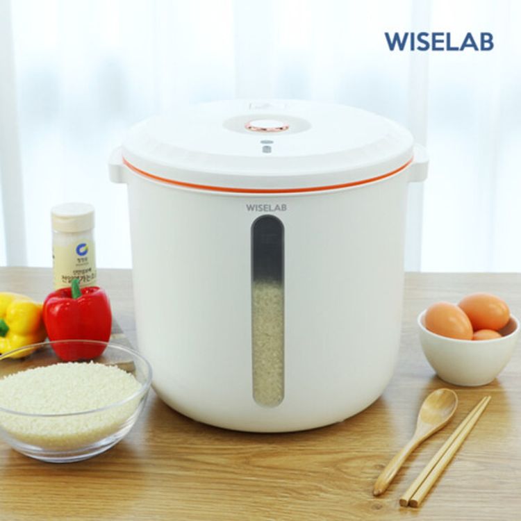 Wiselab 와이즈랩 신선미 무선 진공 쌀통 Wil Ssm01 Wt 홈플러스 택배배송