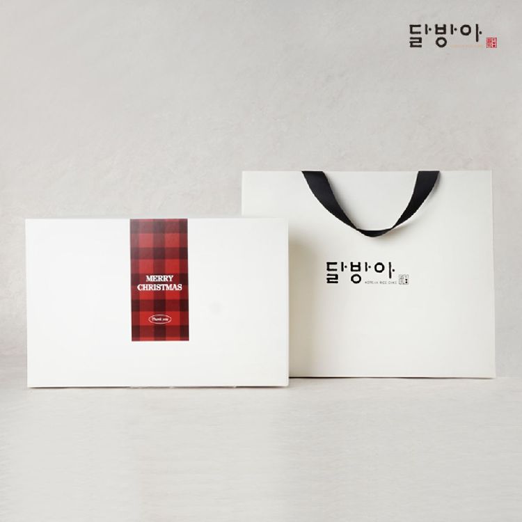 연말 크리스마스 선물 달방아 프리미엄 호두정과 3종 레드체크 혼합세트쇼핑백포함 홈플러스 택배배송